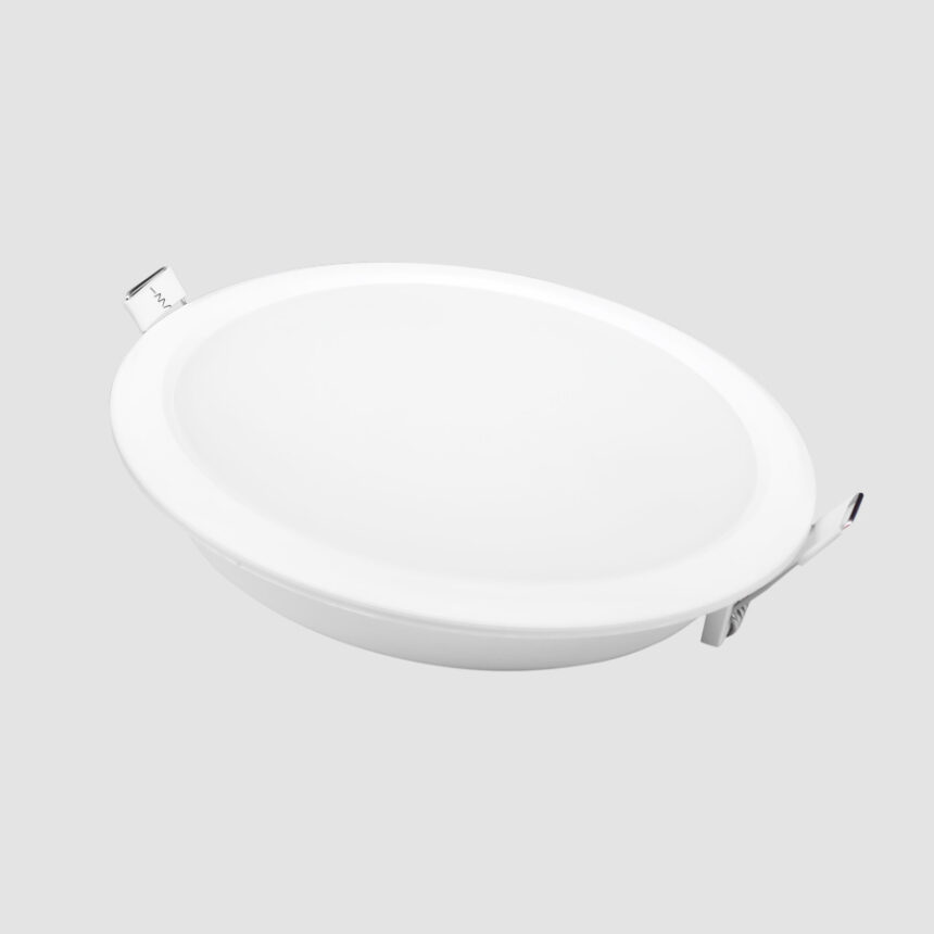 Panel Light Round | Plasto Series – 15-Watt (5×5) – QLUX Led Lights