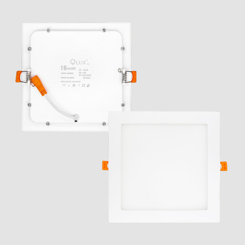 Panel Light Square | Safron Series – 12 Watt – QLUX Led Lights